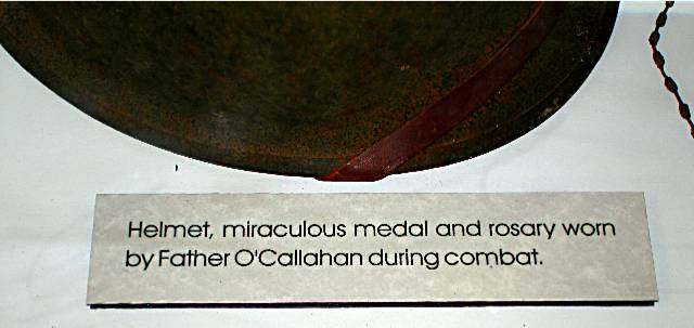 FATHER JOSEPH T. O'CALLAHAN - CHAPLAIN & MEDIC HELMETS - U.S. Militaria ...