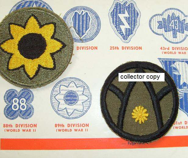The "Sunflower patch" - ARMY AND USAAF - U.S. Militaria Forum