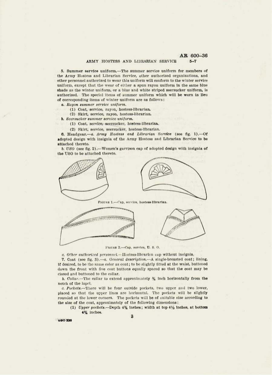 25 February 1944 - Army Regulations 600-36 - WOMEN'S SERVICES - U.S ...