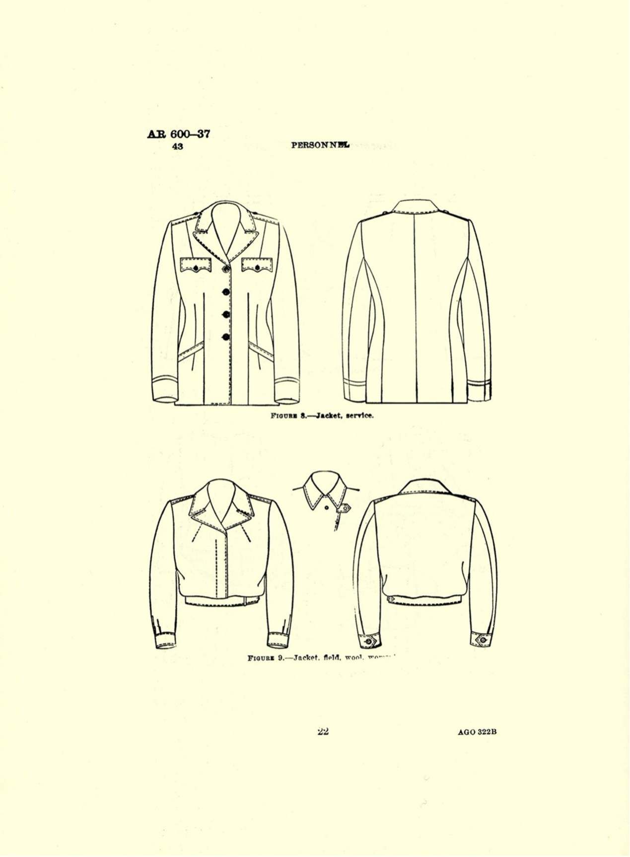 16 April 1945 - Army Regulations (AR 600-37) - WOMEN'S SERVICES - U.S ...