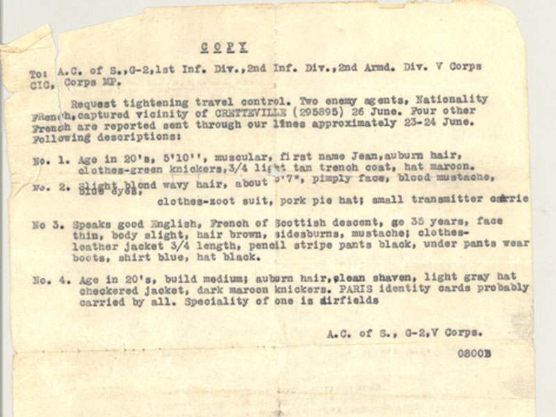 Intel document - EPHEMERA, PHOTOGRAPHS & MILITARY ARTWORK - U.S ...