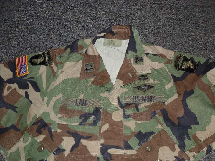 Named Rigger 101st airborne - CAMOUFLAGE UNIFORMS - U.S. Militaria Forum