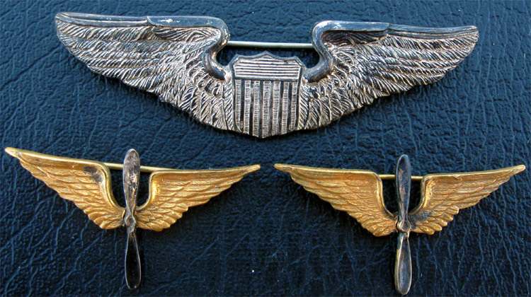 1919-1941 Interwar Period vintage pilot wings: examples and patterns ...