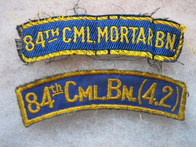 84th Chemical Mortar Bn. Variations - ARMY AND USAAF - U.S. Militaria Forum