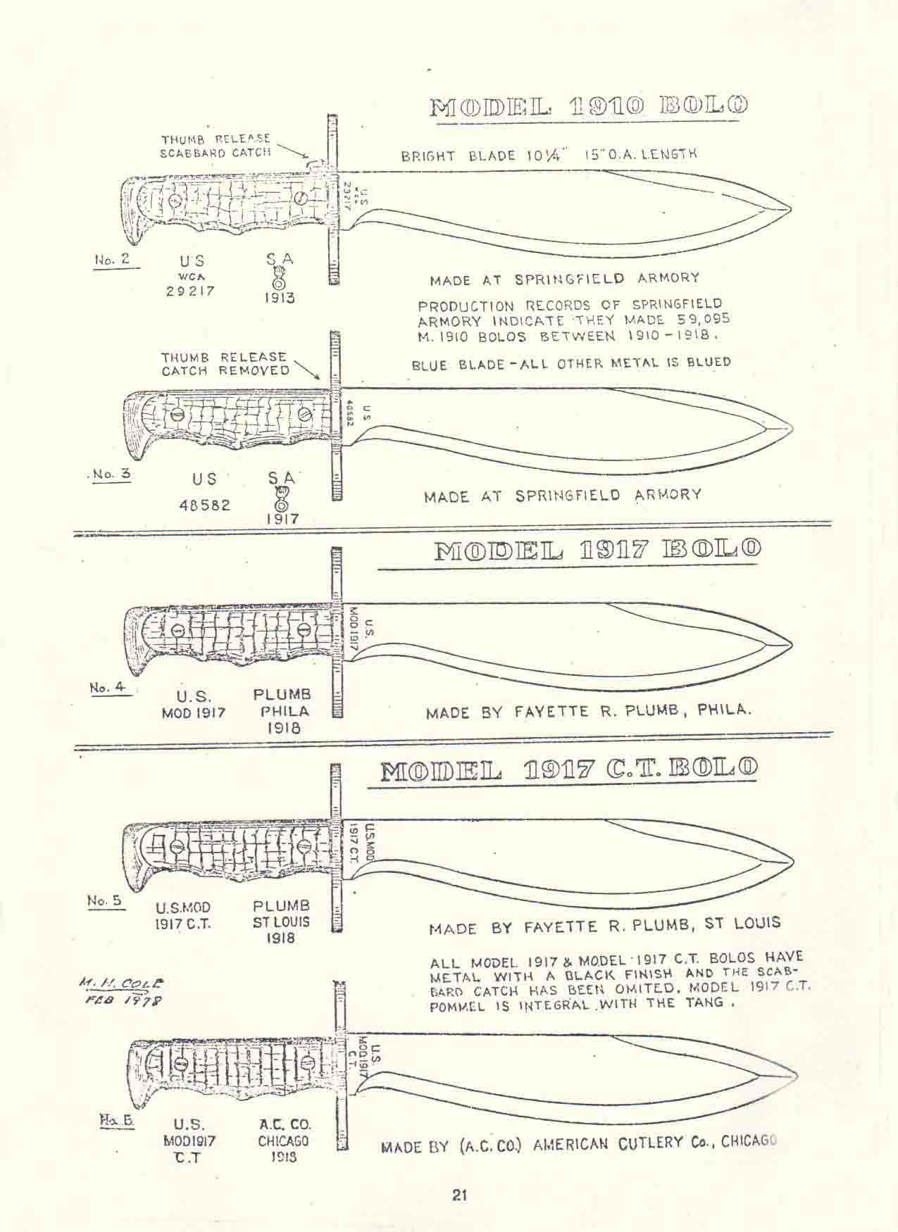 WWI BOLO Real or Repro? - EDGED WEAPONS - U.S. Militaria Forum