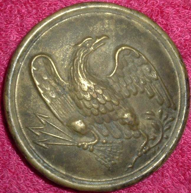 ROUND UNION EAGLE BREAST PLATE - UNIFORMS - U.S. Militaria Forum