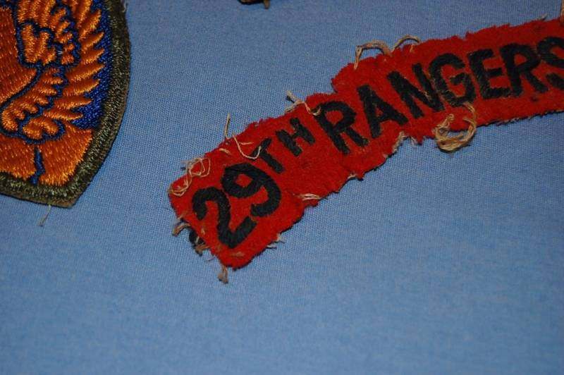 29th RANGERS PATCH - ARMY AND USAAF - U.S. Militaria Forum