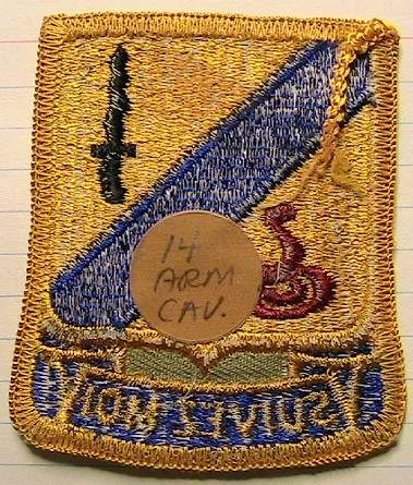 14th ACR--Old and New - ARMY AND USAAF - U.S. Militaria Forum