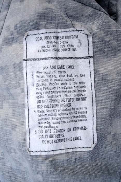 Interesting Early Contract ACU Coat - CAMOUFLAGE UNIFORMS - U.S ...