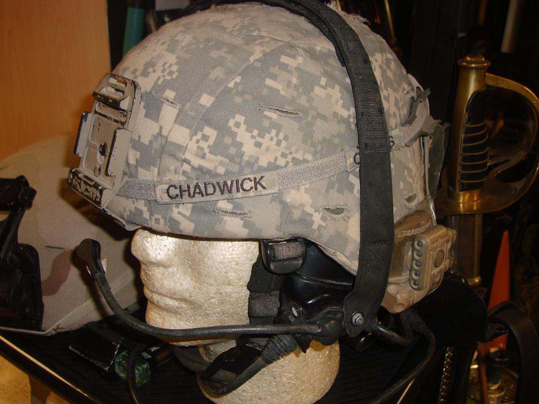 My OIF Helmet Setup With Headset - MODERN COMPOSITE HELMETS - U.S ...