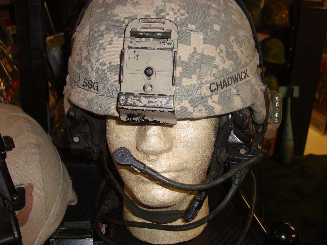 My OIF Helmet Setup With Headset - MODERN COMPOSITE HELMETS - U.S ...