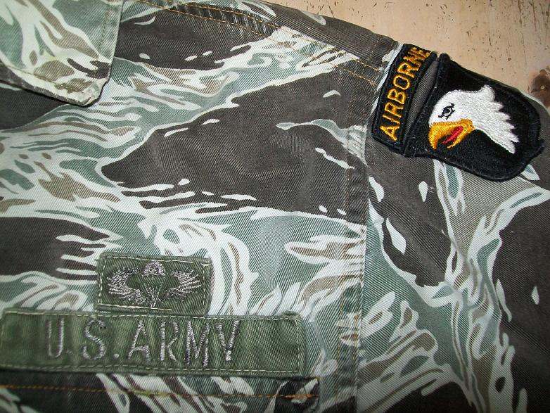 101st Tiger Stripe shirt - UNIFORMS - U.S. Militaria Forum