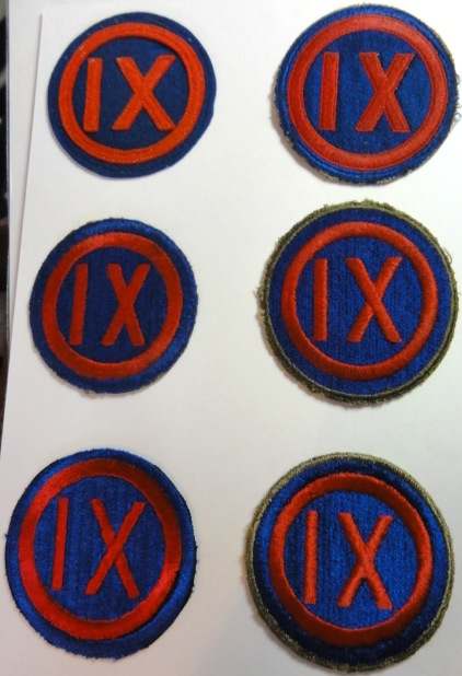 IX Corps - ARMY AND USAAF - U.S. Militaria Forum