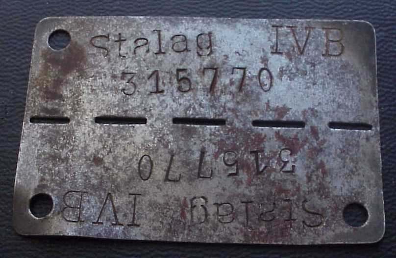 WWII GERMAN POW DOGTAGS ISSUED TO AMERICANS - Page 6 - PRISONERS OF WAR ...