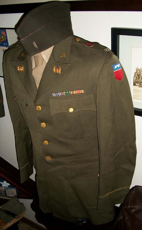 "We Clear the Way!" A WW2 76th Div Engineer Officer's Uniform ...
