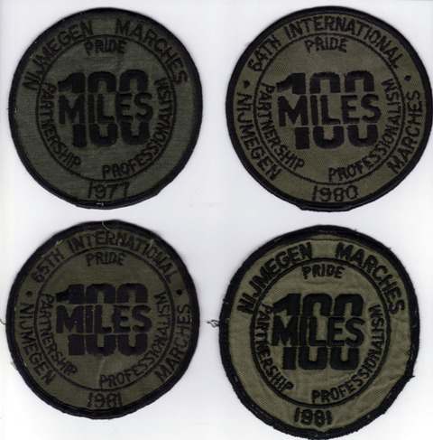 Nijmegen March Patches - ARMY AND USAAF - U.S. Militaria Forum