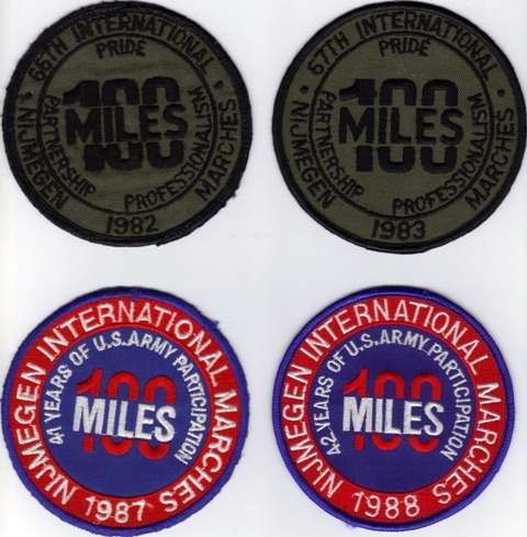 Nijmegen March Patches - ARMY AND USAAF - U.S. Militaria Forum