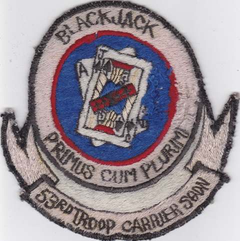 53rd Troop Carrrier Squadron Patch - AIR FORCE (USAAF IS WITH ARMY) - U ...