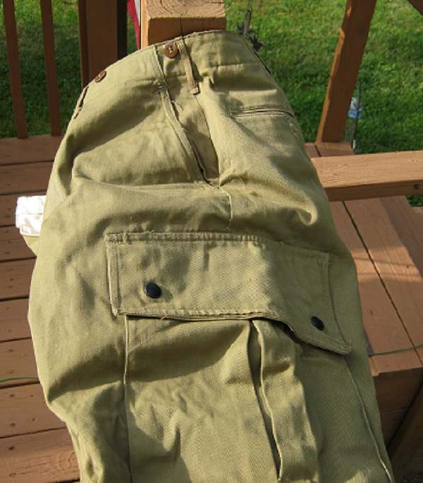 WW2 PARATROOPER PANTS M-42 ORIGINAL OR REPO - UNIFORMS - U.S. Militaria ...