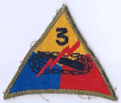 3rd Armored Division - ARMY AND USAAF - U.S. Militaria Forum