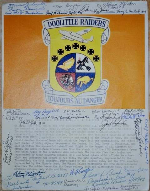 Doolittle Raider Medals & Documents Grouping - MEDALS & DECORATIONS - U ...