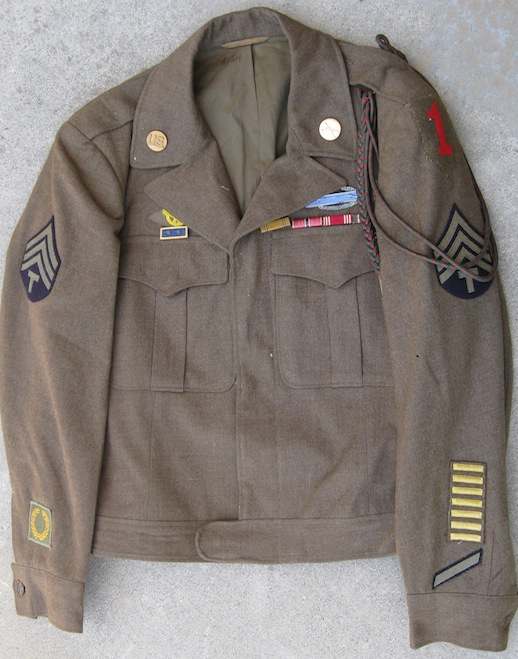 D DAY Grouping BIG RED ONE Landed On Omaha Beach - GROUPINGS PAGE - U.S ...