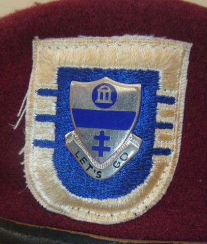 "Let's Go!" 3rd Battalion/325th PIR/82nd Airborne Division beret ...