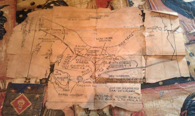 WW2 attack plan map - MISC MILITARIA - U.S. Militaria Forum