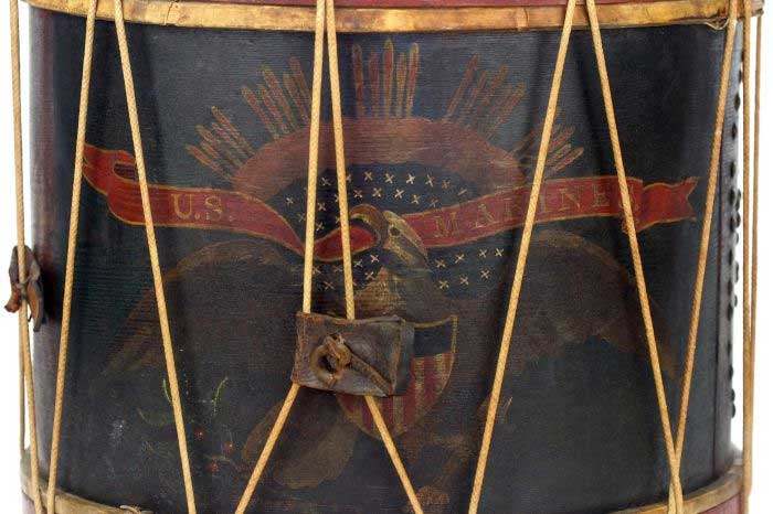 Civil War Marine Corps Drum - (1861-1865) AMERICAN CIVIL WAR - The War ...