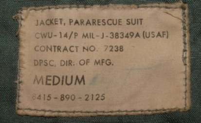 Need help with Parajumper Jacket Information - UNIFORMS - U.S ...