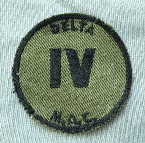 Vietnam war era MAC IV Delta patch - ARMY AND USAAF - U.S. Militaria Forum