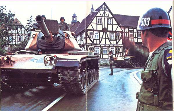 US Tanks on German Roads - Cold War - MILITARY VEHICLES - U.S ...