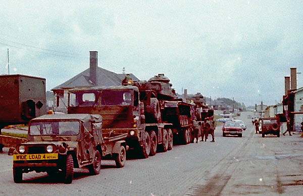 US Tanks on German Roads - Cold War - MILITARY VEHICLES - U.S ...