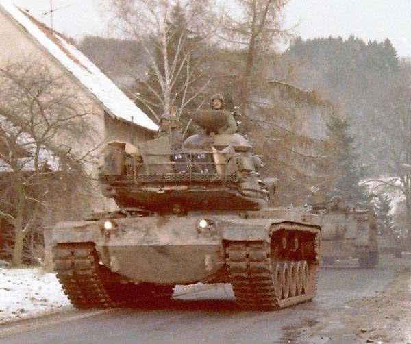 US Tanks on German Roads - Cold War - MILITARY VEHICLES - U.S ...