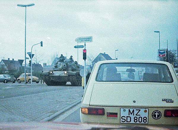 US Tanks on German Roads - Cold War - MILITARY VEHICLES - U.S ...