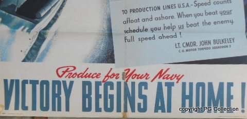 "Full Speed Ahead" Production Poster - EPHEMERA, PHOTOGRAPHS & MILITARY ...