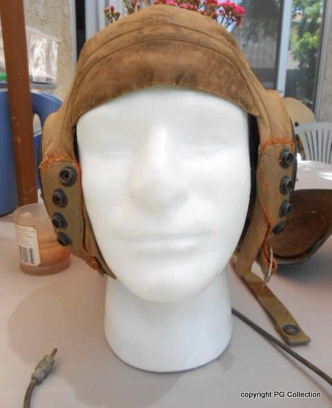 My WWII AAF Gunner Helmet - FLYING HELMETS AND ACCESSORIES - U.S ...