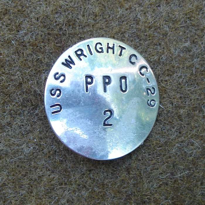 USS Wright badge - MILITARY SHIPS AND VESSELS - U.S. Militaria Forum