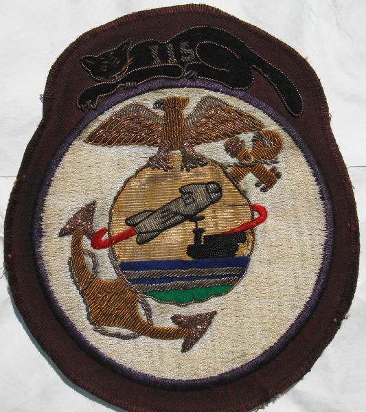 Korean War vintage US Marine Corps VMF 115 squadron patch - MARINES - U ...