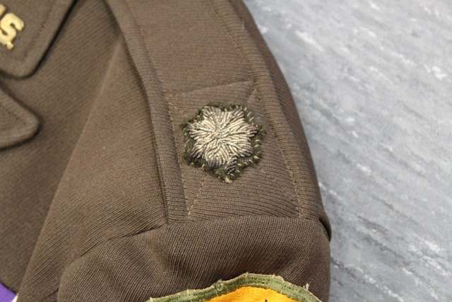 1st Cav Division WWII LTC's Cut down dress coat - UNIFORMS - U.S ...