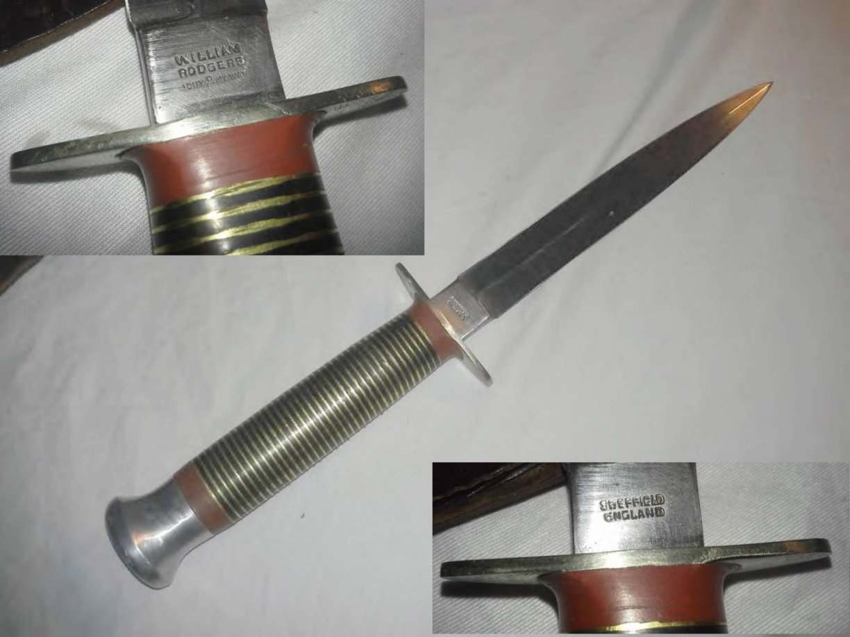 William Rodgers "Commando" Dagger - EDGED WEAPONS - U.S. Militaria Forum