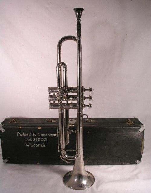 WWII soldiers trumpet - FIELD & PERSONAL GEAR SECTION - U.S. Militaria ...