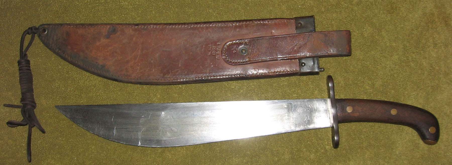 Latest Finds-M1909 Bolo, Collins 18, Utica Co Mark 2 - EDGED WEAPONS ...