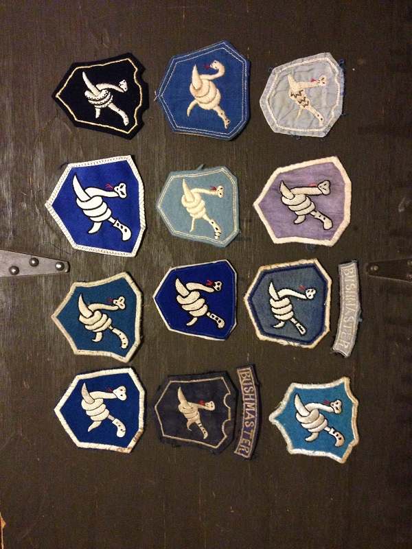 158th RCT Bushmaster's Patches - ARMY AND USAAF - U.S. Militaria Forum