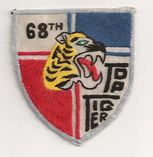 A Vietnam war era incountry made 68th Assault Helicopter Company patch ...