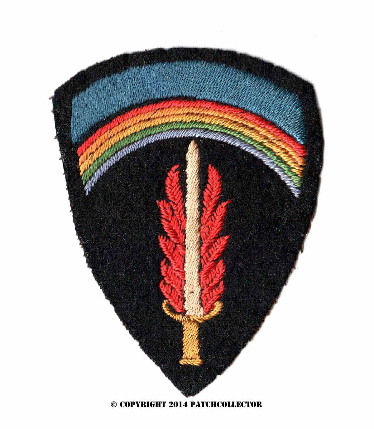 A British made US Army SHAEF patch - ARMY AND USAAF - U.S. Militaria Forum