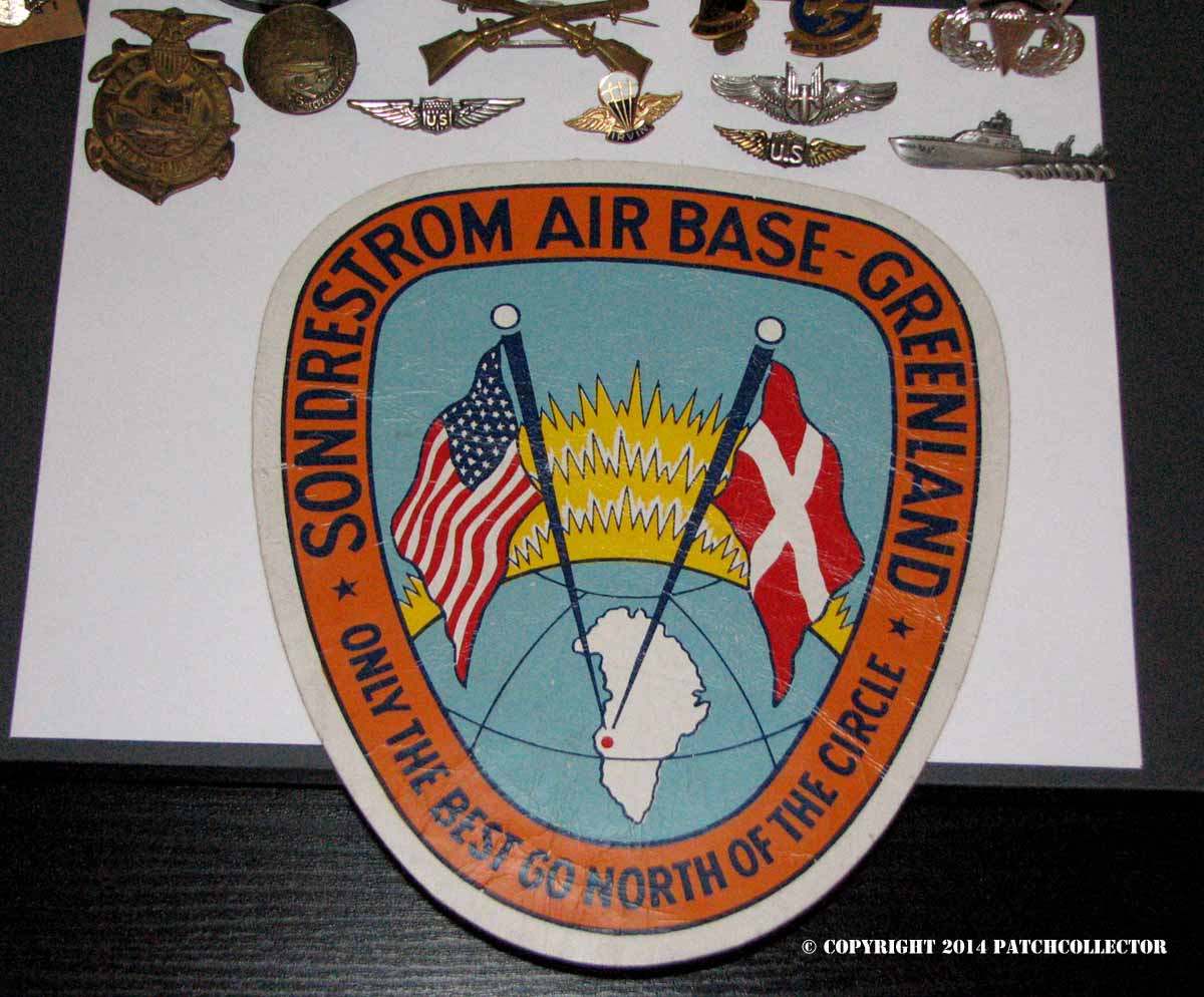 An Operation Blue Jay and a Sondrestrom Air Base patch - AIR FORCE ...