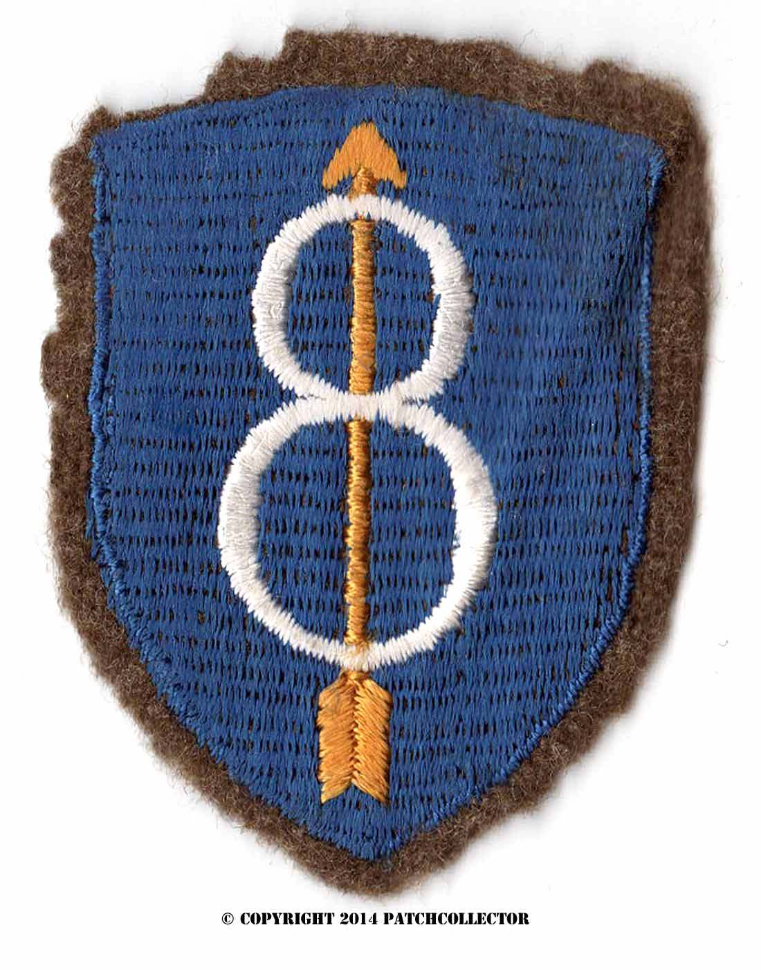 An 8th Infantry Division "Pathfinder" patch - ARMY AND USAAF - U.S ...