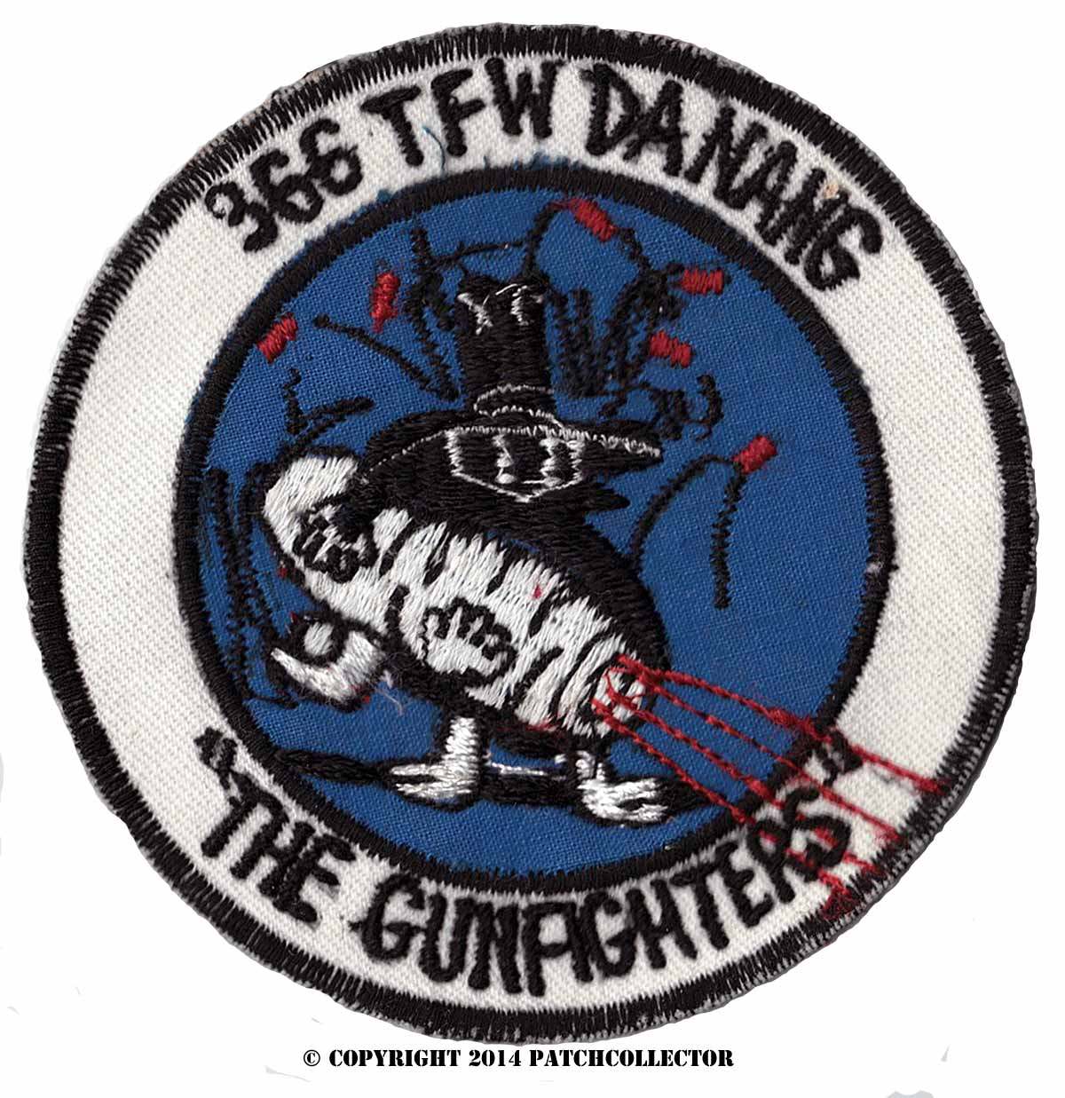 Some Vietnam war era theatre made 366th TFW "Gunfighter" variations ...