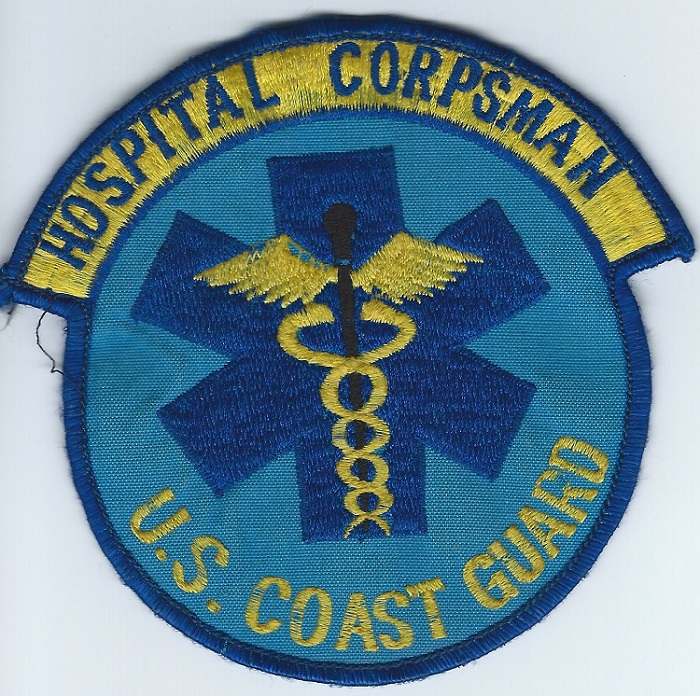 USCG Hospital Corpsman Patch 1981 - NAVY, COAST GUARD AND OTHER SEA ...
